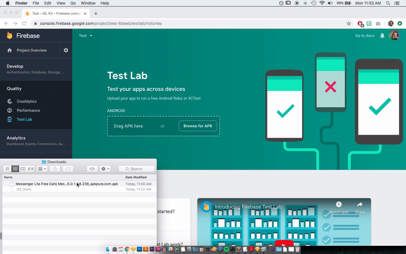 Firebase Test Lab – Quinlan Maggio